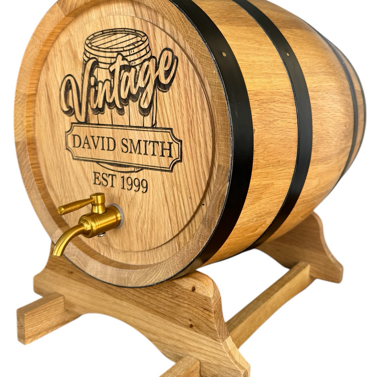 Personalised American Oak Barrel Engraving | Great For Gifts & Promo's ...
