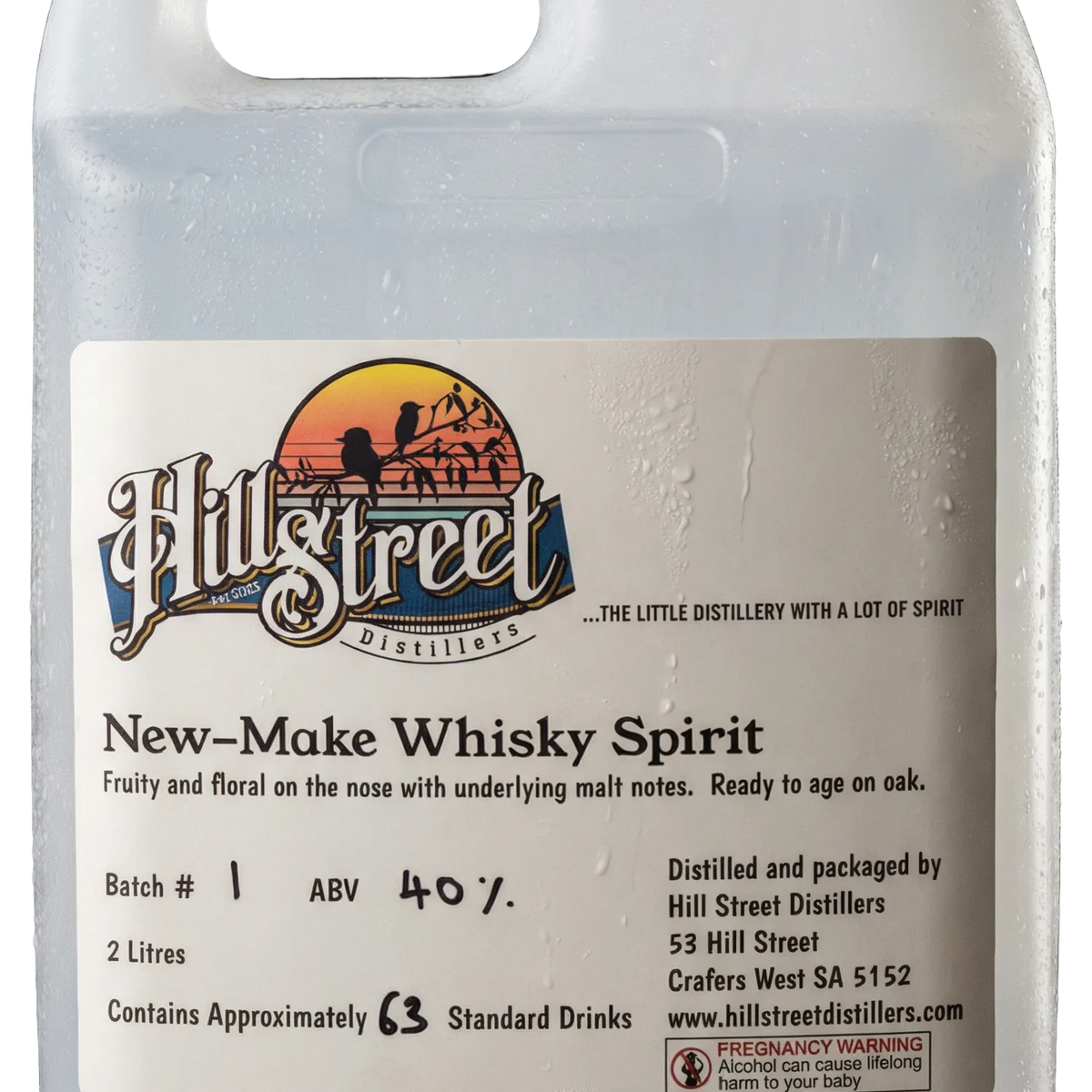 New-Make Whisky Spirit (Raw Whisky) 2L | Fill Your New Whisky Barrel ...