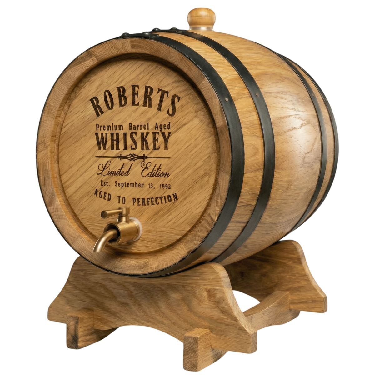 Personalised Oak Barrel Engraving By Adelaide Wine Barrels