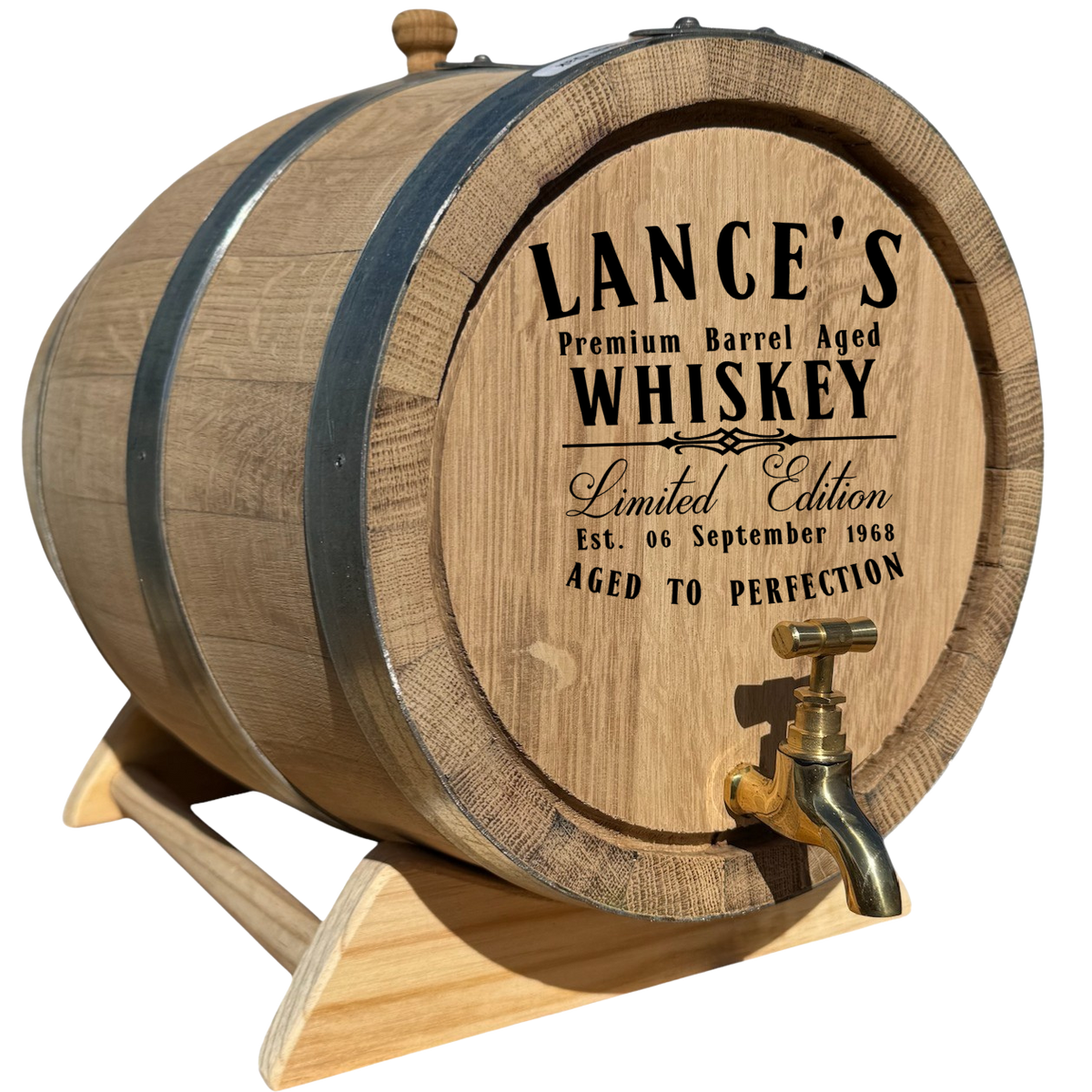 Personalised Oak Barrel Engraving By Adelaide Wine Barrels