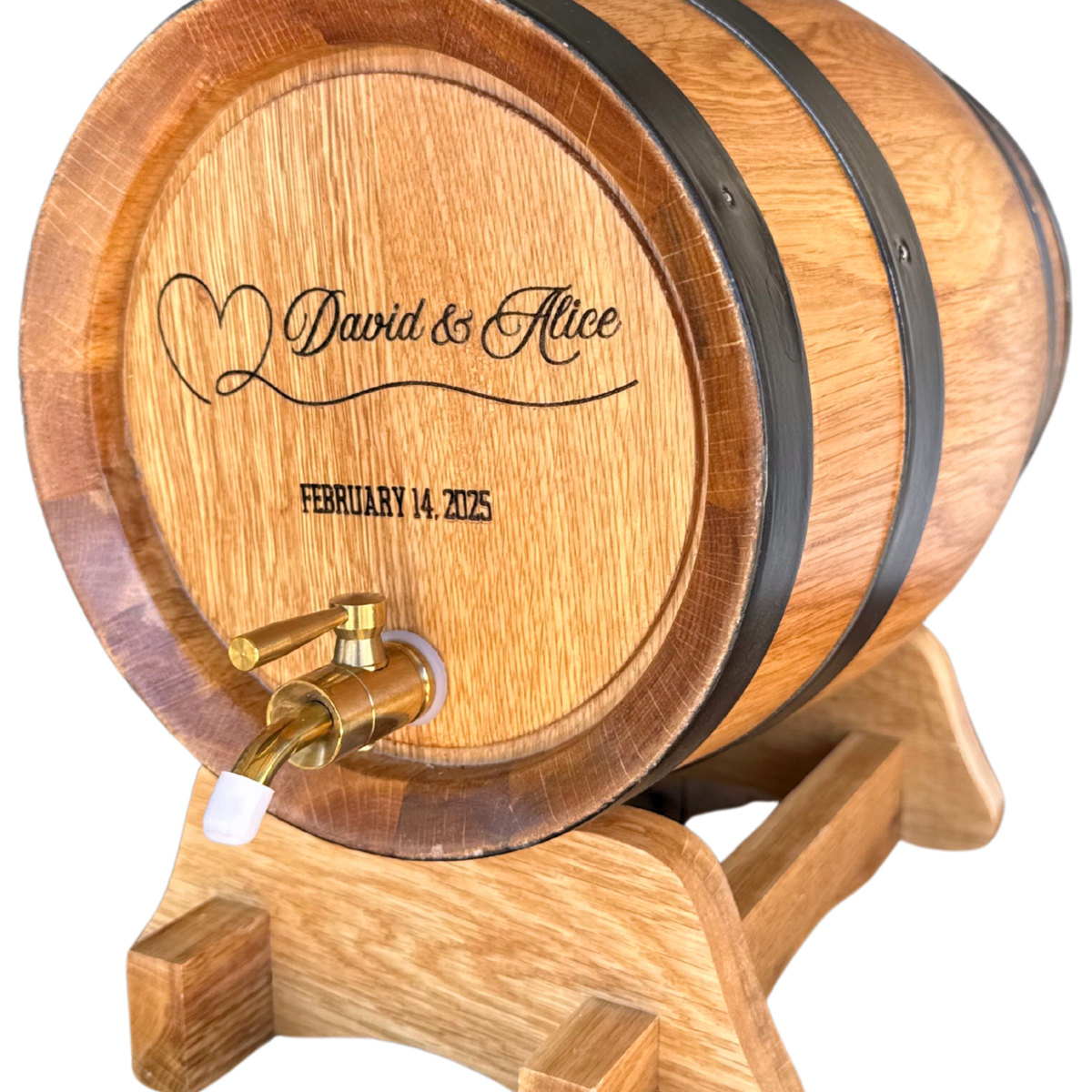 Custom Oak Barrel Engraving | Adelaide Wine Barrels | Australia Wide